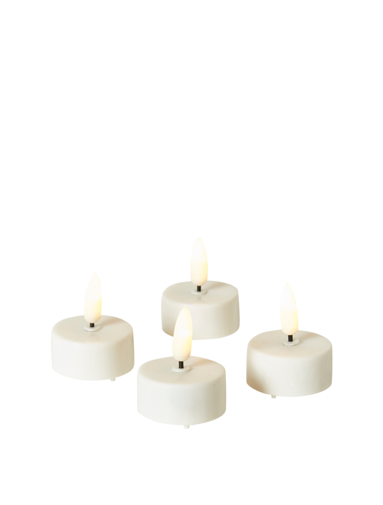 LED fyrfadslys med 3D flamme | Plantorama